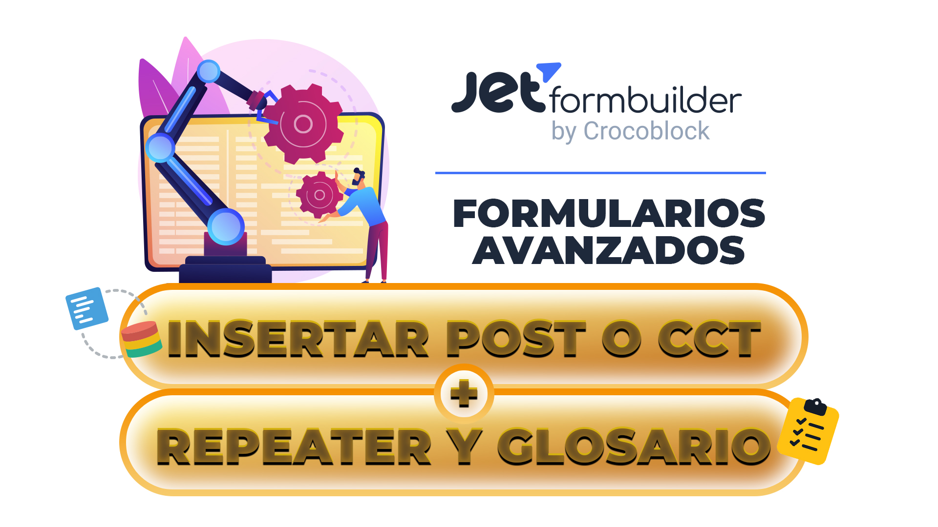 Insertar POSTS o CCT desde el formulario + repeater y glosarios | - La ...